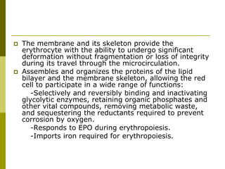 4_DISORDERS OF THE RED CELL MEMBRANE.pptx