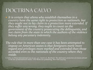 4 doctrina calvo | PPT
