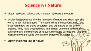 Scientific aspects in Frankenstein | PPTX
