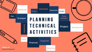 Planning Technical Activities in Engineering Management | PDF