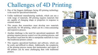 4D Printing.pptxccccccdssdffcvccxxccfffff | PPTX | 3-D Graphics ...