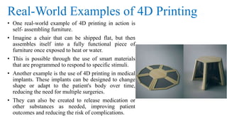 4D Printing.pptxccccccdssdffcvccxxccfffff | PPTX | 3-D Graphics ...