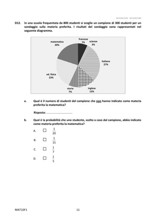 Invalsi matematica 2012-2013_secondarisa_seconda | PDF
