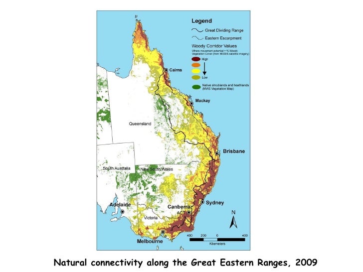 Great Dividing Range Australia Map - Map