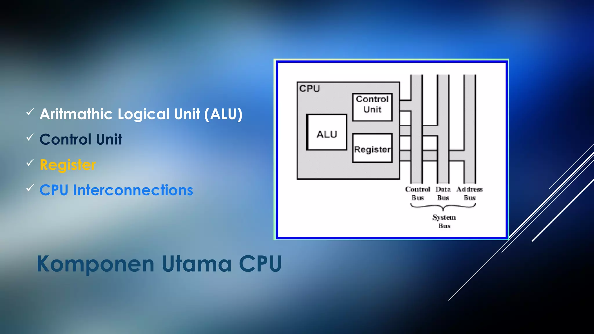 Struktur dan Fungsi Processor | PPT