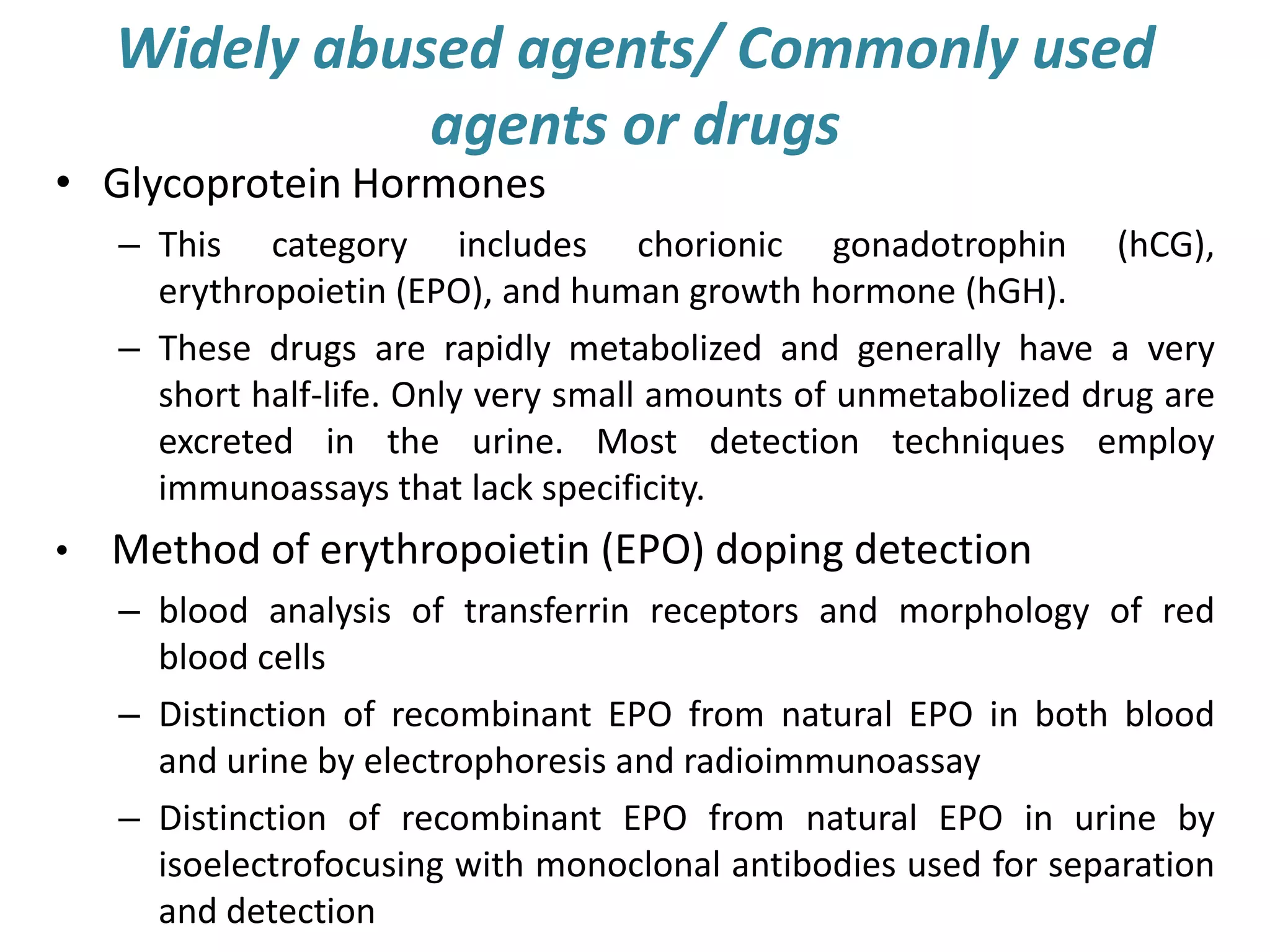 Drug abuse among athletes | PPT
