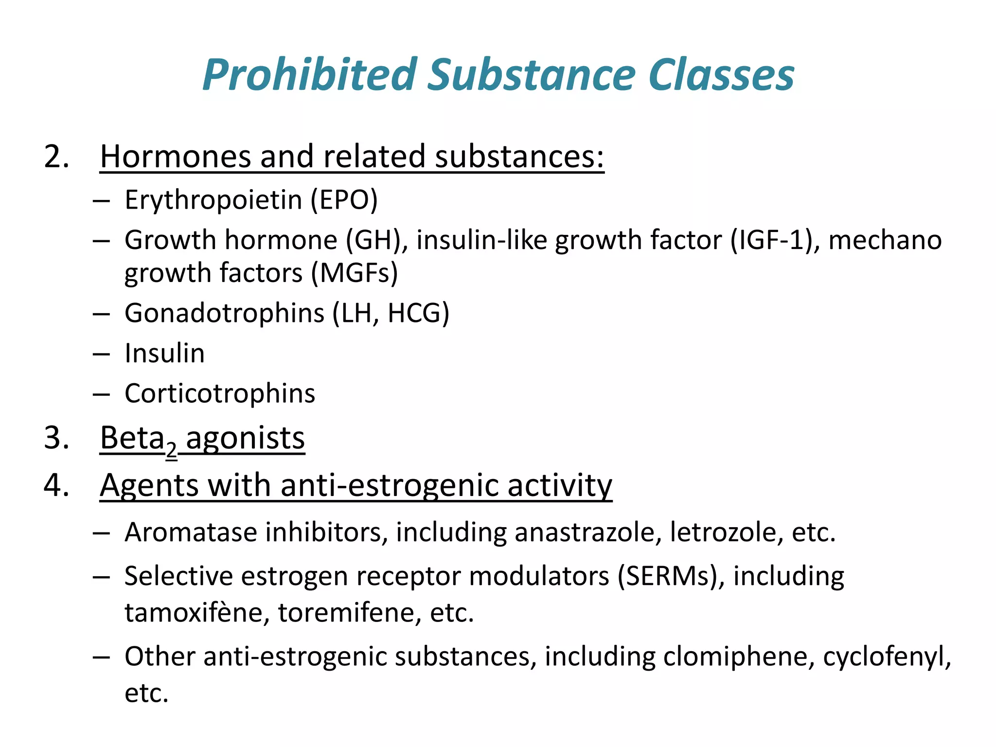 Drug abuse among athletes | PPT