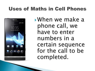 Maths in day to day life | PPTX