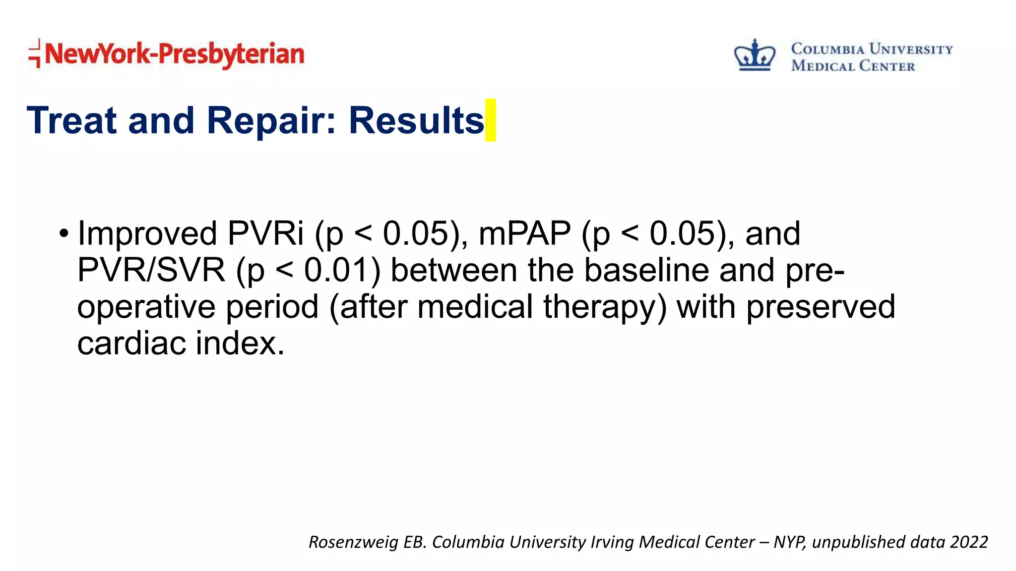 What's New in Congenital Heart Disease PAH? | PPTX