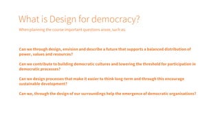 Blassvaer Democracy Compass | PPT