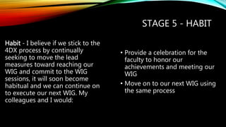 4DX and Mobile Learning | PPT