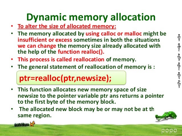 4 Dynamic Memory Allocation