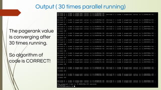 PageRank in Multithreading | PPTX