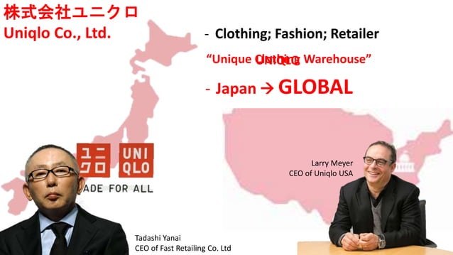 UNIQLO strategic communication plan | PPTX | Apparel Industry | Industries