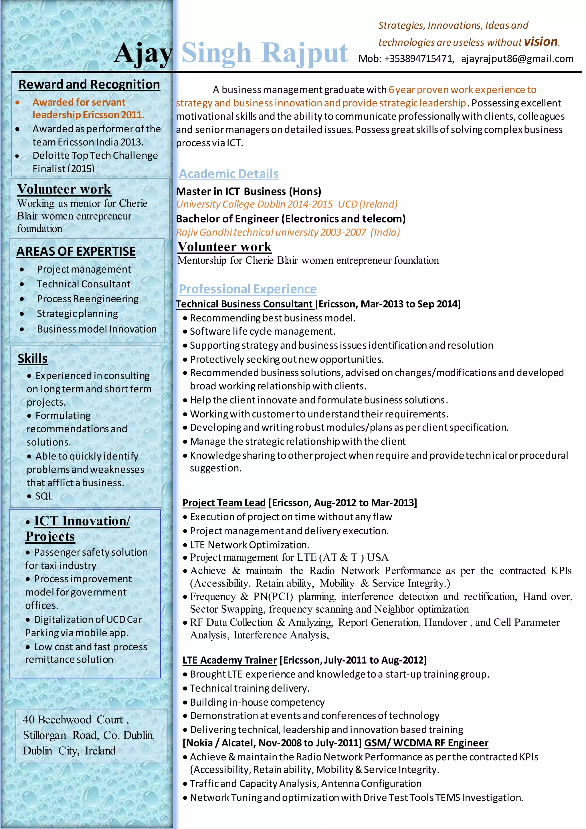 Ajay_Singh_CV_2 | PDF