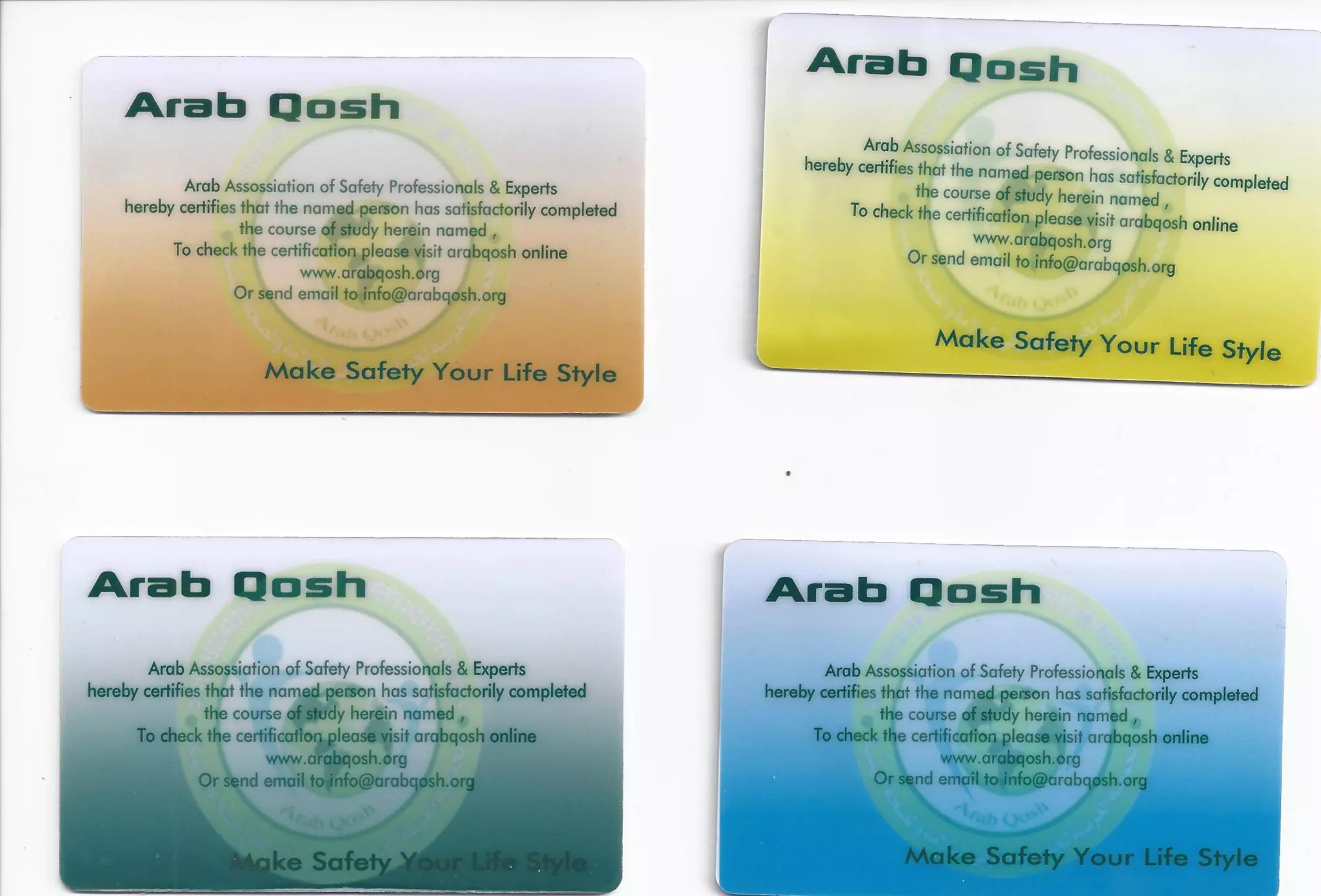 OSHA Certificates & ID | PDF