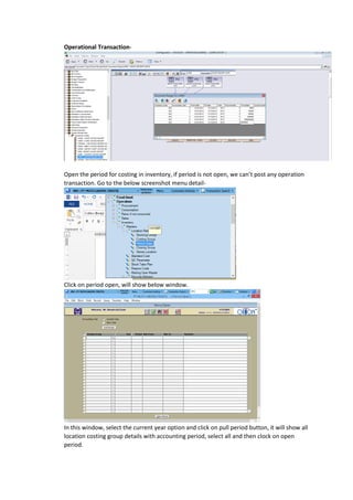 Procedure for New Year Processing in ORION ERP | PDF