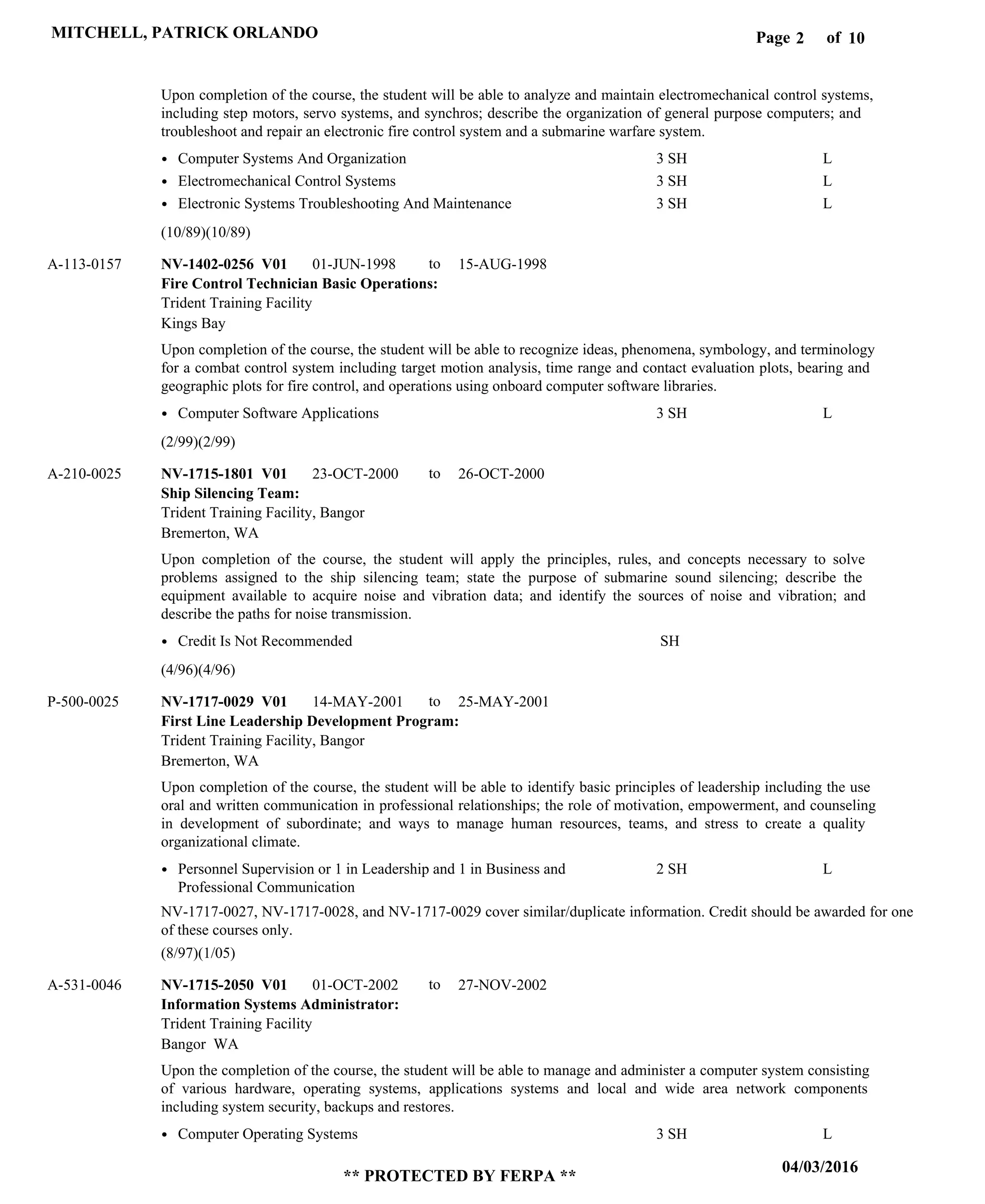 military transcript_pdf | PDF