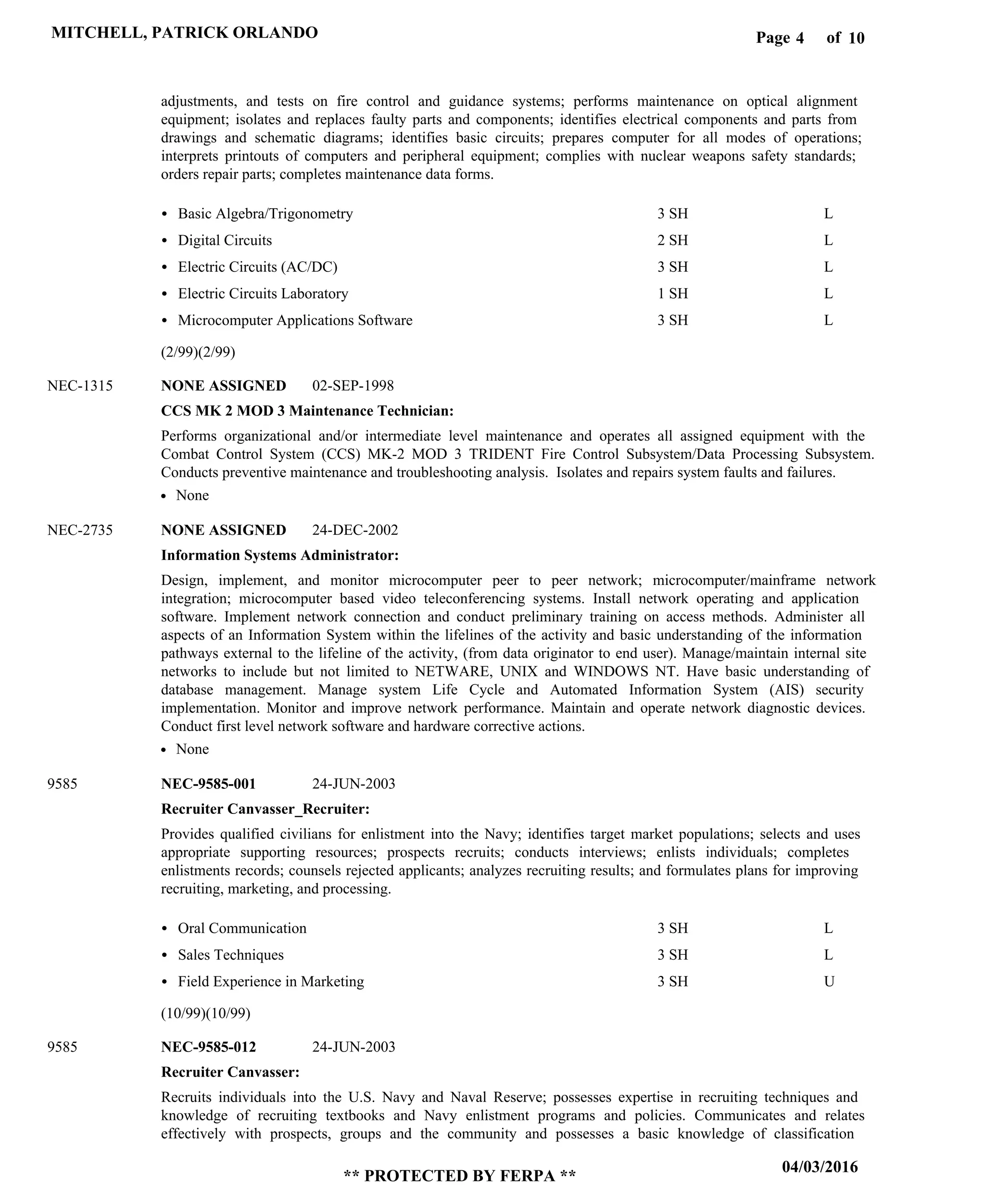 military transcript_pdf | PDF
