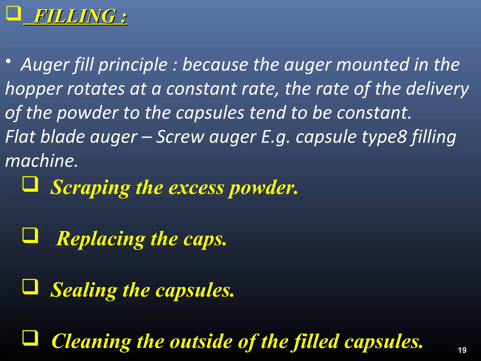 Hard gelatin capsules ppt B | PPT