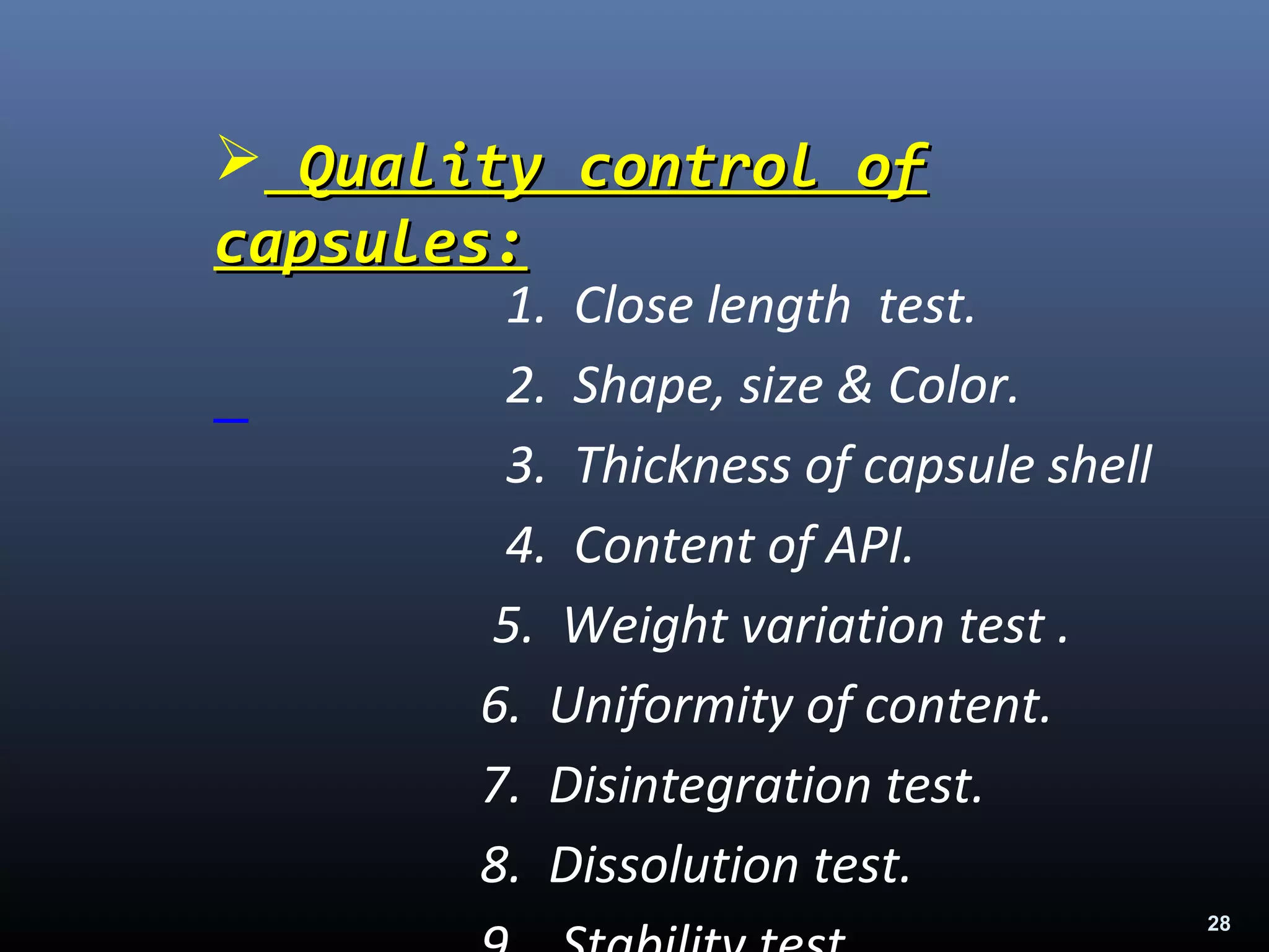 Hard gelatin capsules ppt B | PPT