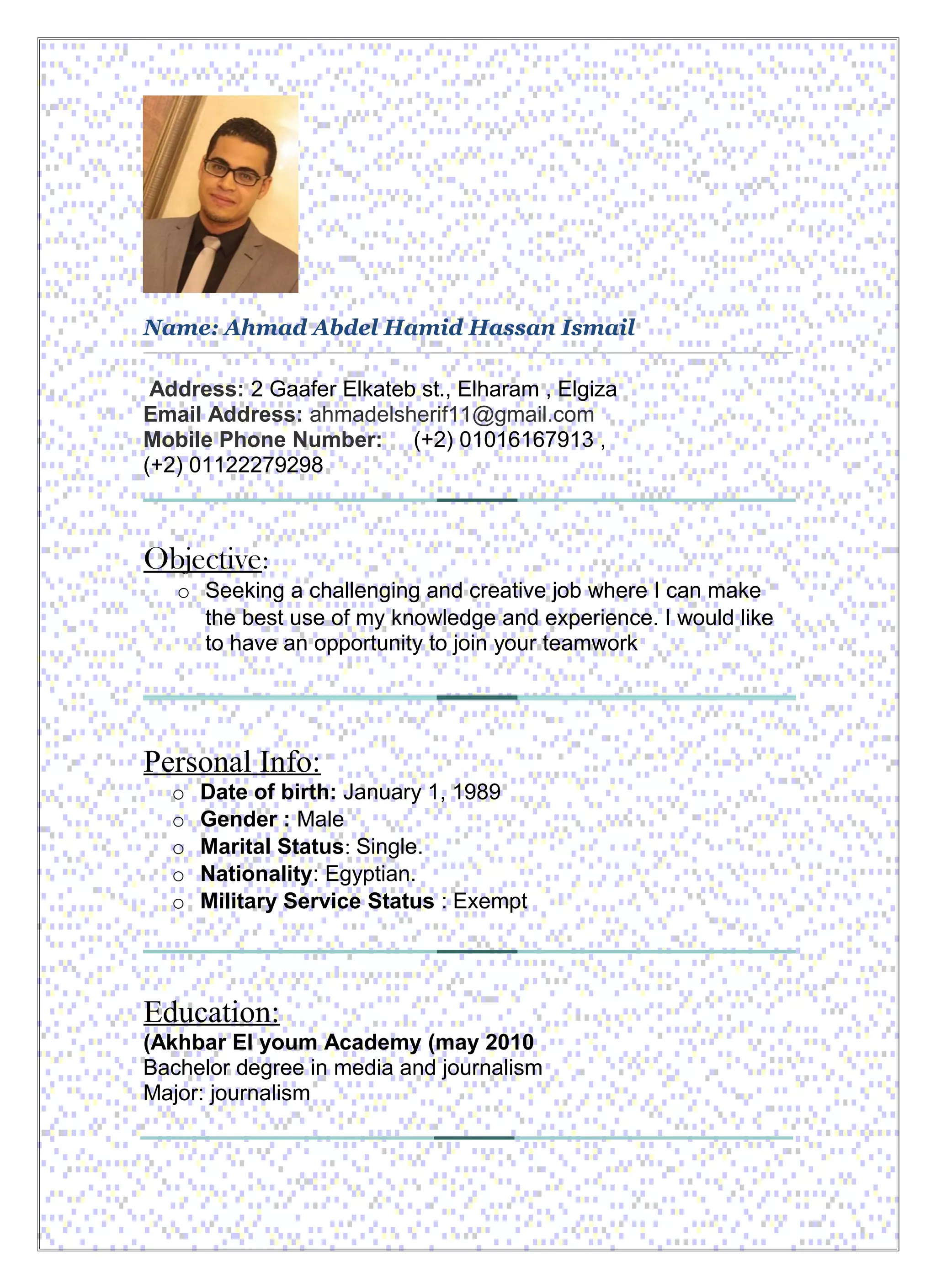 Ahmad-Elsherif..-CV | DOC