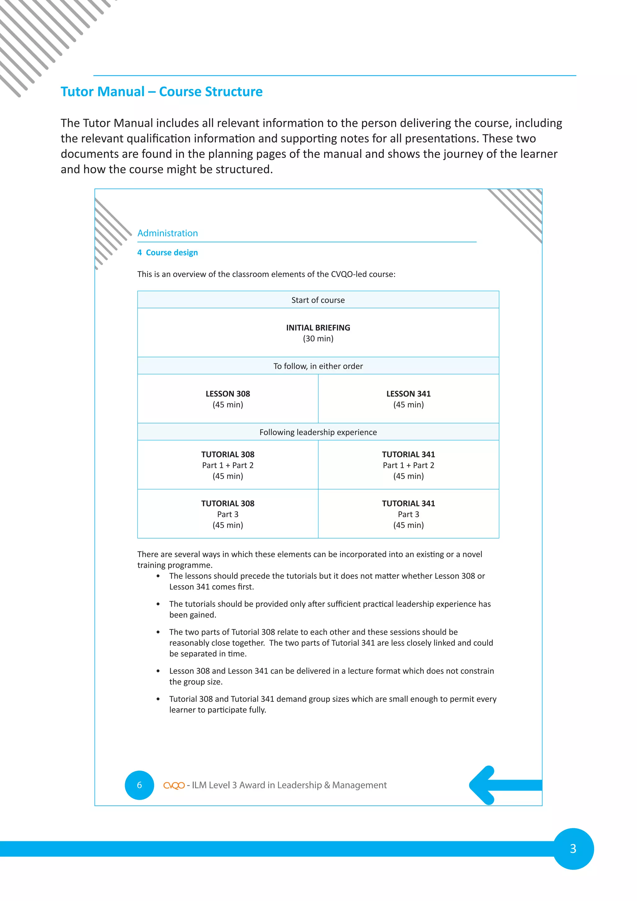 ILM Level 3 LM sample material for organisations AC 2.1 Final | PDF