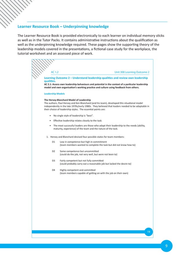 ILM Level 3 LM sample material for organisations AC 2.1 Final | PDF ...
