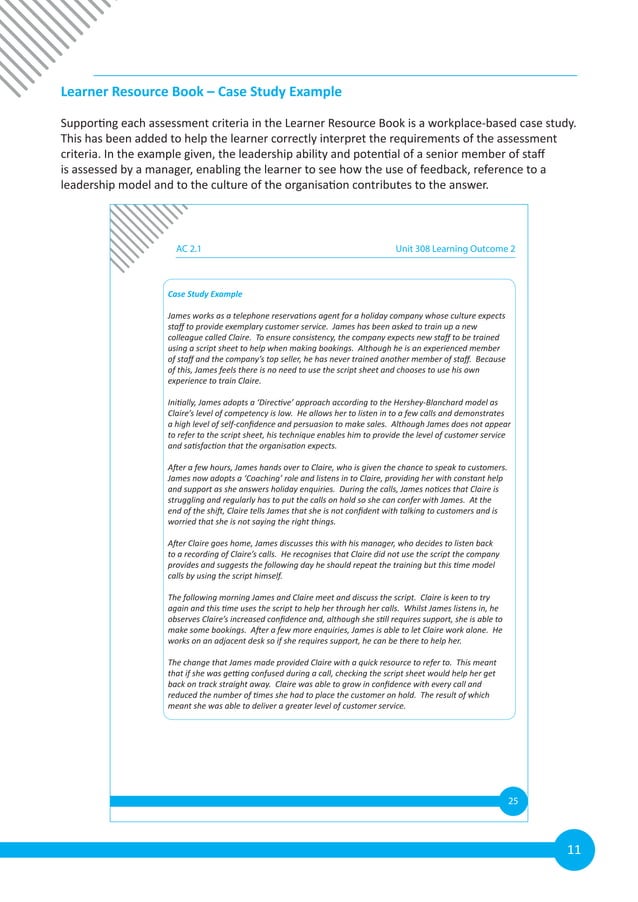 ILM Level 3 LM sample material for organisations AC 2.1 Final | PDF ...
