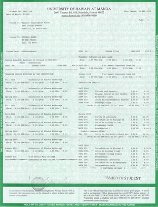 official transcript | PDF | Documentary | Genres