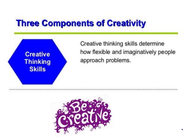 components of creativity | PPTX