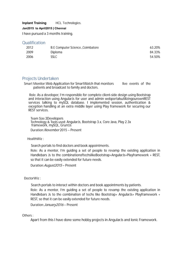 Pravin-resume-feb-2016 | PDF