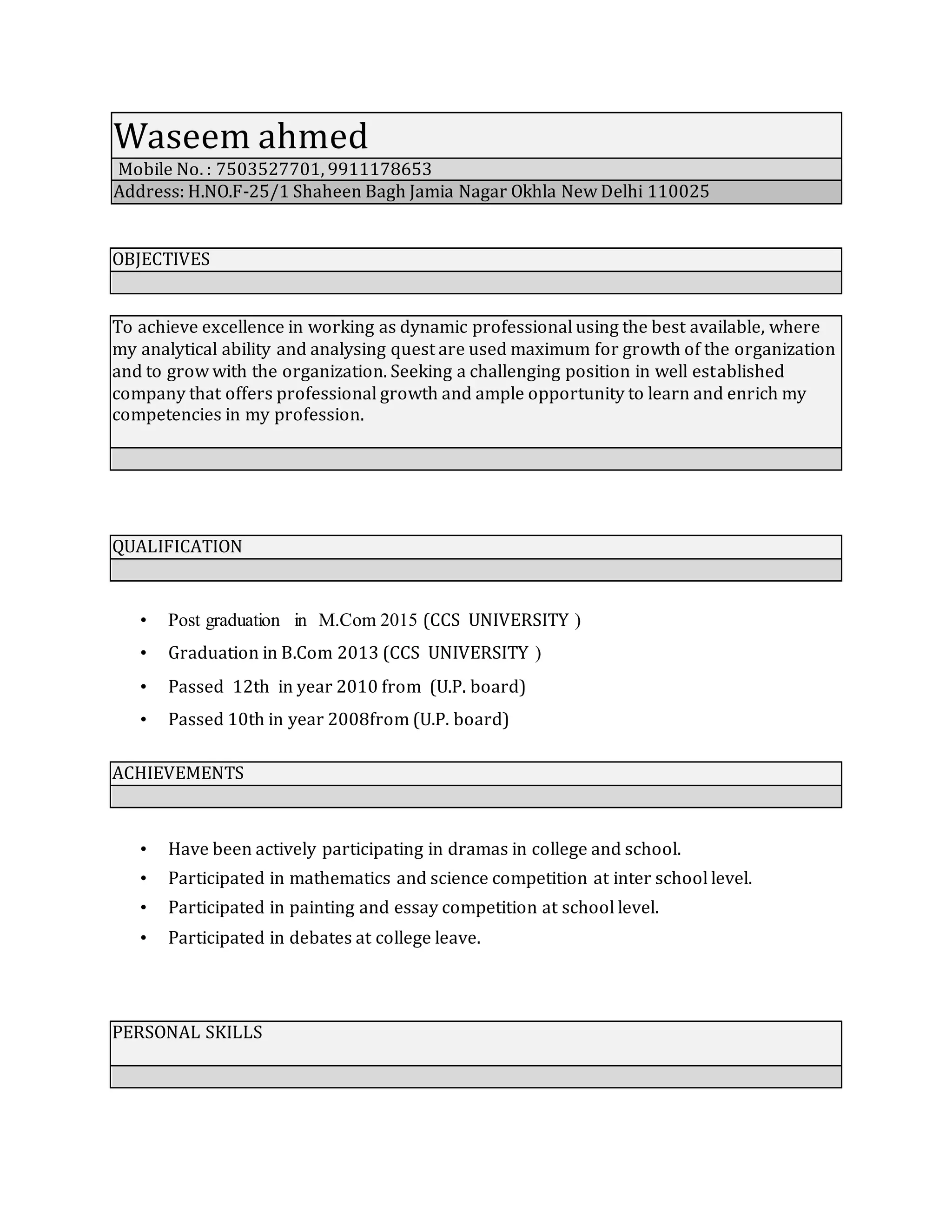 Waseem(2) (2).doc(1) | PDF