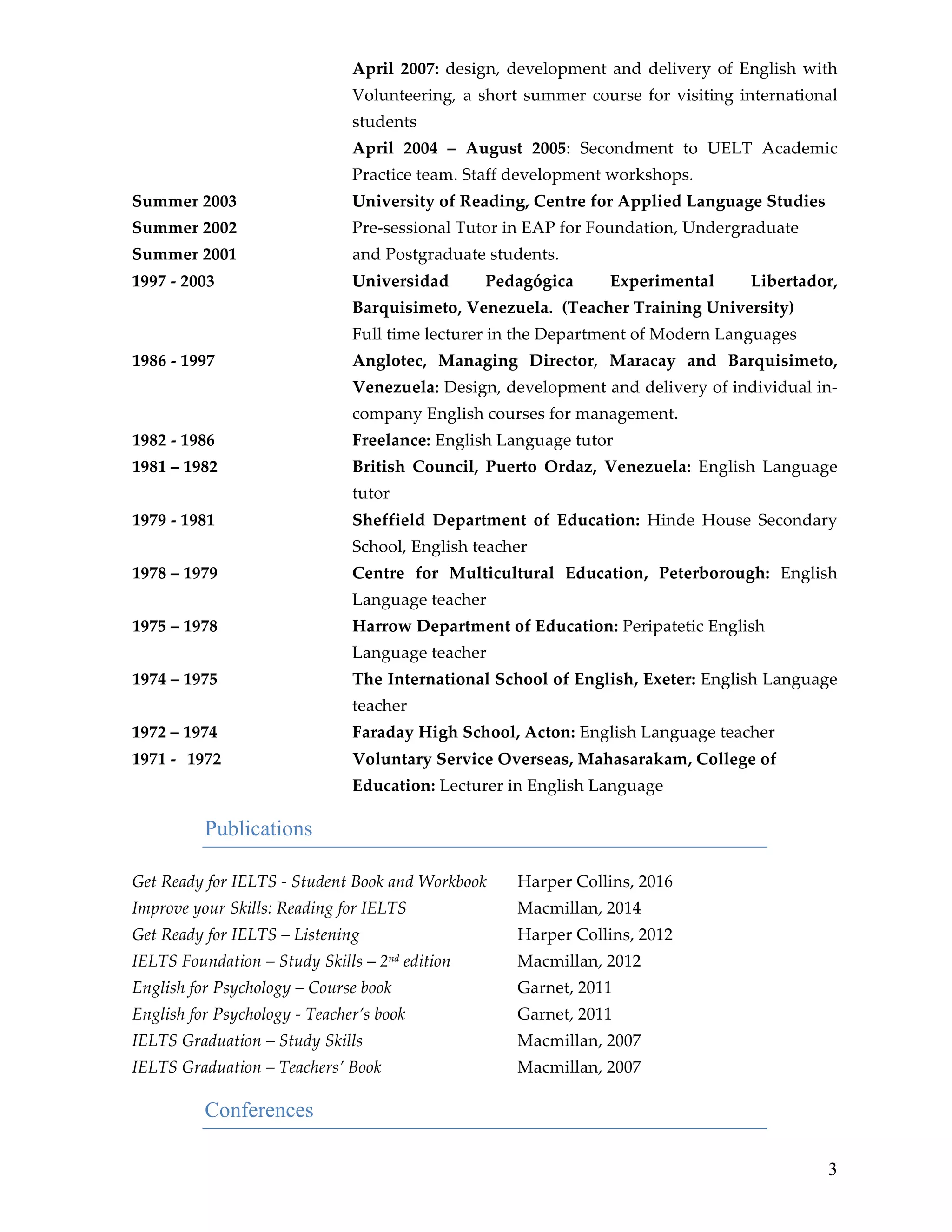 Curriculum Vitae for Linkedin- 2016 | PDF