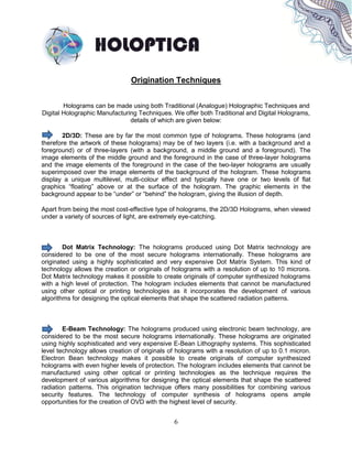 Understanding Hologram | PDF
