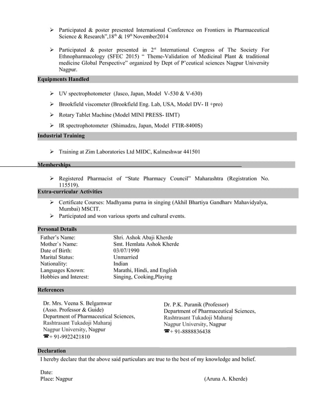 Aruna QC Resume | DOC