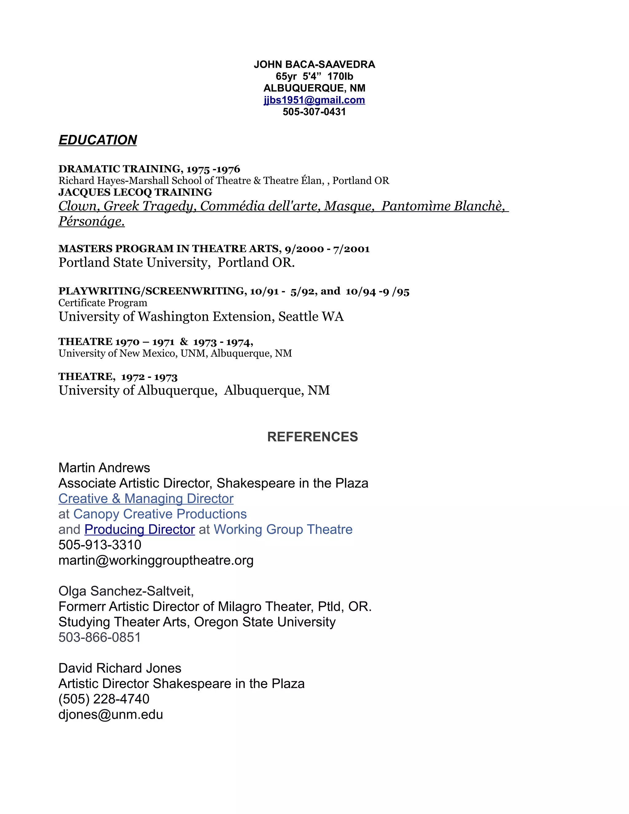 DRAMA RESUME 2016 | PDF | Comedy | Genres