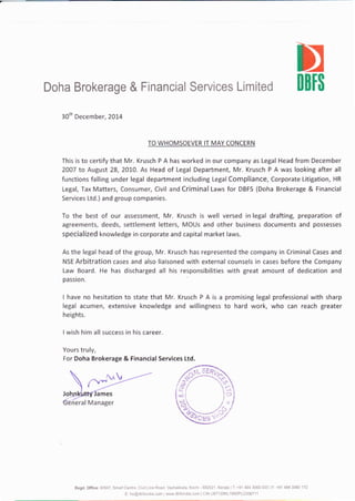 experience certificate | PDF