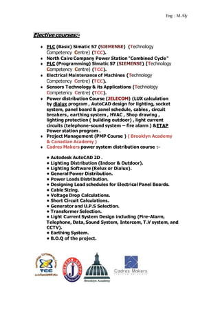 Mohamed Aly | DOCX | Civil Engineering Industry | Industries