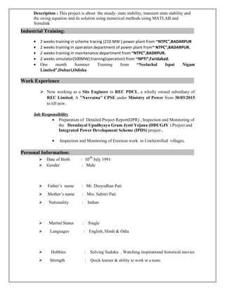 new RESUME | DOC | Business and Finance