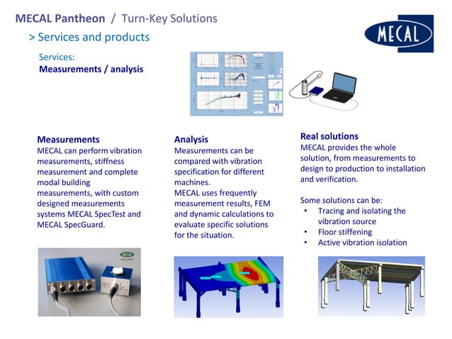 MECAL Pantheon services & products | PDF