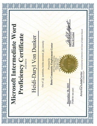 3 certifications | PDF