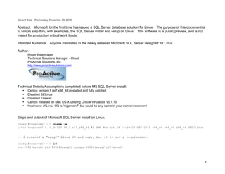 Sql server client linux package - hoolibird