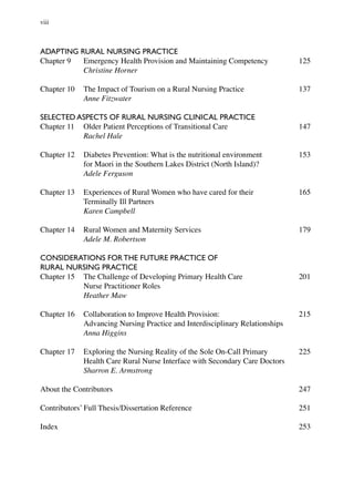 rural-nursing-aspects-of-practice-mar08 | PDF