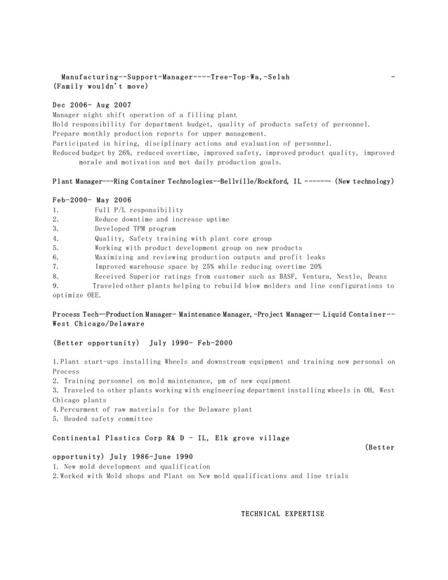 Steve Resume 2015 | DOCX