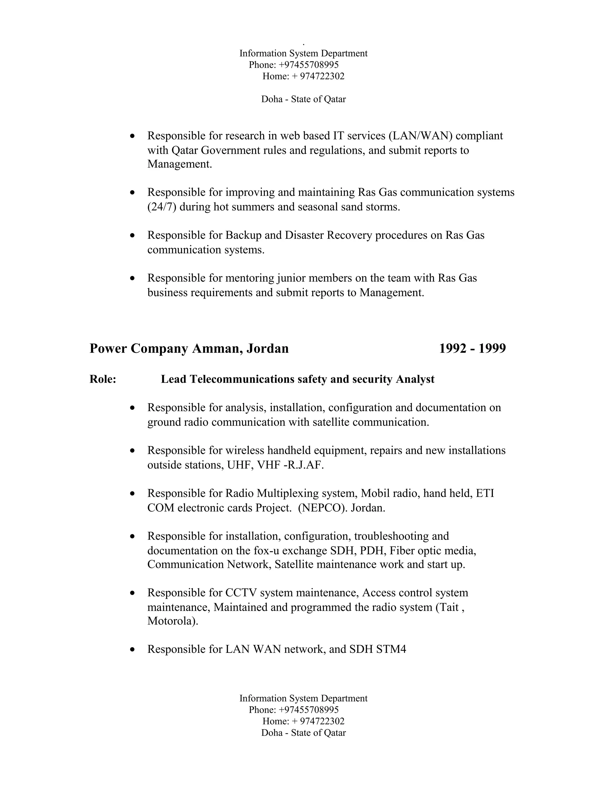 CV - Kamal Al-Sukhun new | DOC