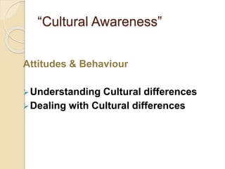 Cultural sensitivity | PPTX