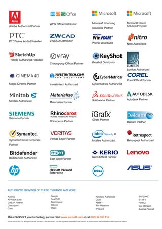PACISOFT Software & Hardware Partner | PDF | Computer Software and ...