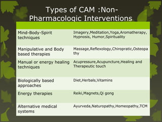 CAM revision | PPT