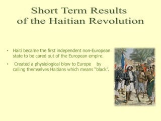 Causes Of The Haitian Revolution